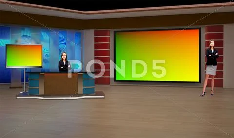 Tv Studio Backdrop PSD Templates ~ Photoshop Templates | Page 3