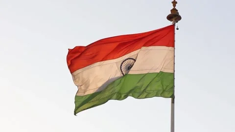 Tricolor Tiranga the Indian National Fla... | Stock Video | Pond5