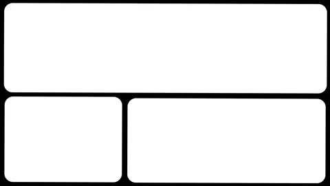 Triple Vintage Film Split Screens Alpha ... | Stock Video | Pond5