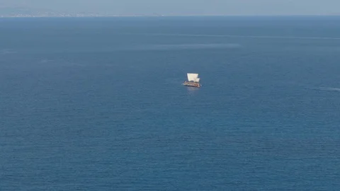 Ancient Sail Ships Stock Video Footage | Royalty Free Ancient Sail ...