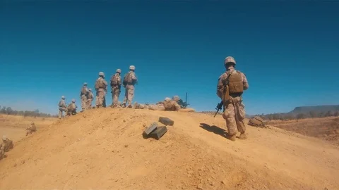 Desert Machine Gun Stock Videos – Royalty-Free HD & 4K Videos