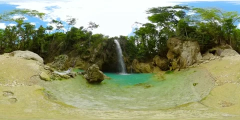 360 Waterfall Stock Footage ~ Royalty Free Stock Videos | Pond5
