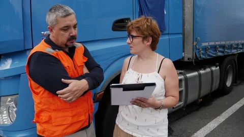 Woman Drive Truck Stock Video Footage | Royalty Free Woman Drive Truck ...