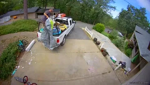 Truck Loading Fail, California, USA - 05... | Stock Video | Pond5