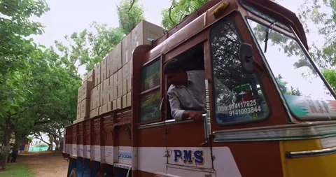 Lorry Back Stock Videos – Royalty-Free HD & 4K Videos