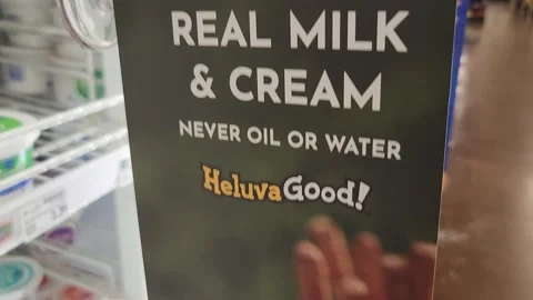 Try the Dip Made with Real Milk and Crea... | Stock Video | Pond5