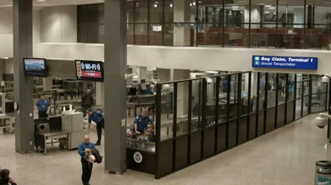 Security Checkpoint Stock Footage ~ Royalty Free Stock Videos | Pond5