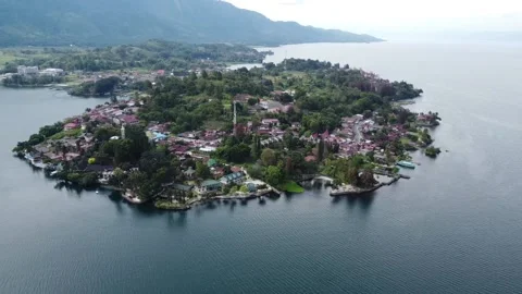 Tuktuk, Samosir Island North Sumatra Ind... | Stock Video | Pond5