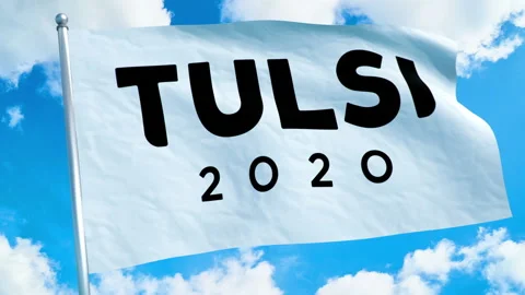Tulsi Gabbard President 2020 Logo 4k Bac... | Stock Video | Pond5