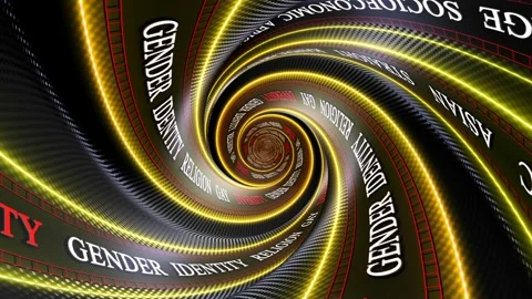 Tunnel and DIVERSITY Keywords Animation,... | Stock Video | Pond5