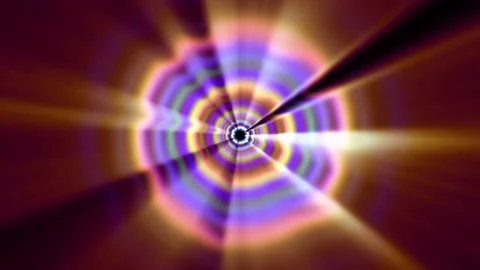 tunnel light ray motion 4k | Stock Video | Pond5