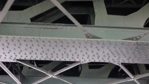 Tunneling in motion under metal structur... | Stock Video | Pond5