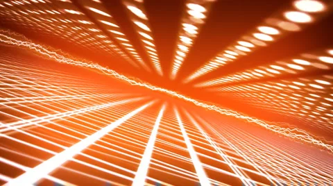 turning perpendicular light lines | Stock Video | Pond5