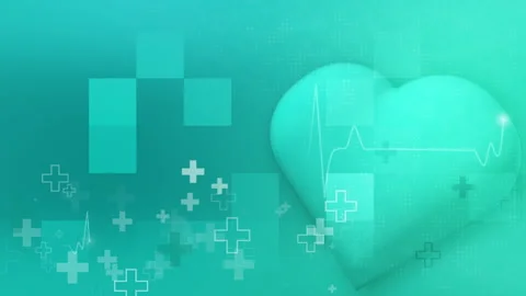 Turquoise hospital abstract background w... | Stock Video | Pond5