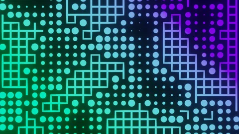 Turquoise to Purple Fun Motion Backgroun... | Stock Video | Pond5