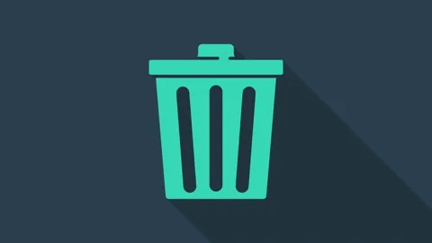 Trash Can Icon Stock Videos – Royalty-Free HD & 4K Videos | Page 5