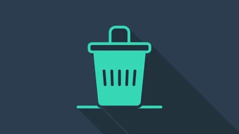 Trash Can Icon Stock Videos – Royalty-Free HD & 4K Videos | Page 5