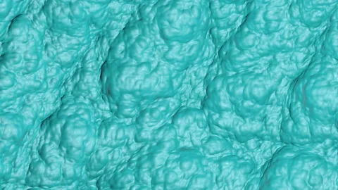 turquoise wave surface. animated backgro... | Stock Video | Pond5