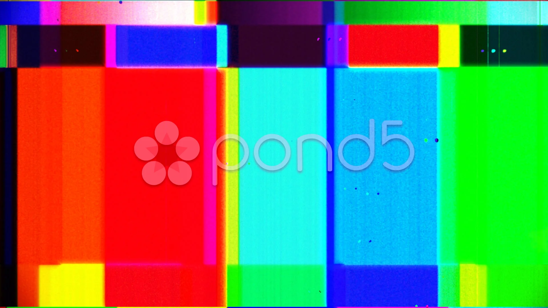 Distorted Tv Color Bars