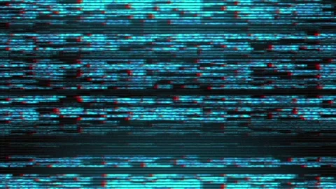 TV interference on VHS screen, retro bac... | Stock Video | Pond5