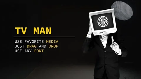 TV Man | After Effects ~ After Effects Project #287559998