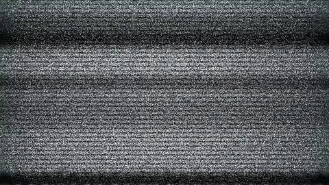 TV Noise, background. seamless loop | Stock Video | Pond5