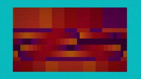 Tv pixel barcode background - spectrum p... | Stock Video | Pond5