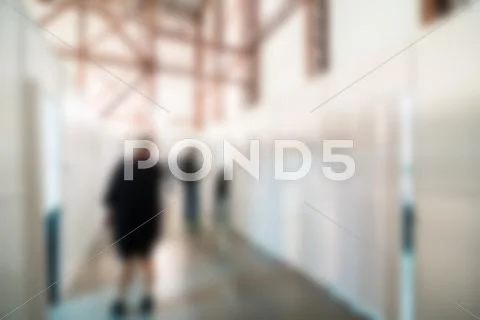 Photograph: TV show filming backstage blur background #55100307