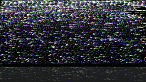 TV Snow static noise isolated on black a... | Stock Video | Pond5