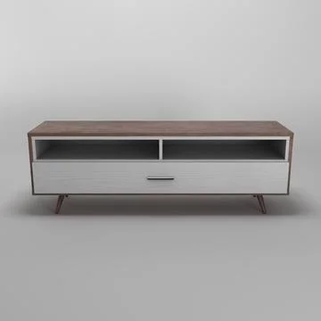 Modèle 3D : TV Stand Cabinet 4K Wood Textures #266110957