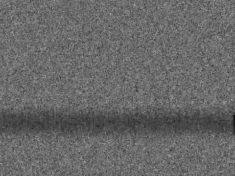 TV Static with Black Bar Distortion Roll... | Stock Video | Pond5