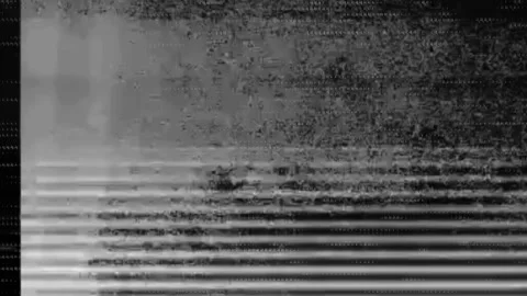 Tv Static Noise with Magnet Transmission... | Stock Video | Pond5