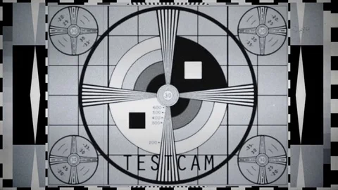 Tv Test Card Stock Footage ~ Royalty Free Stock Videos | Pond5