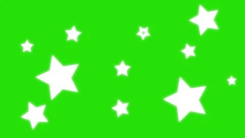 Twinkle star green screen background vid... | Stock Video | Pond5