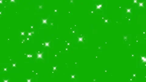 Twinkling sparkles green screen motion g... | Stock Video | Pond5