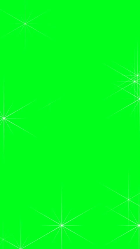 Twinkling Stars On Green Screen vertical... | Stock Video | Pond5