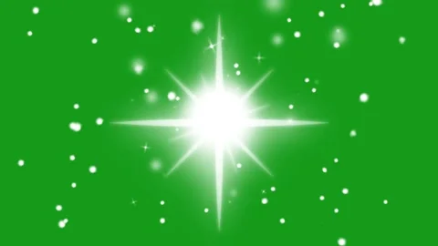 Twinkling stars motion graphics with gre... | Stock Video | Pond5