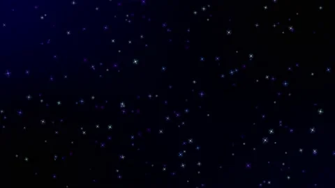 twinkling stars at the night sky seamles... | Stock Video | Pond5