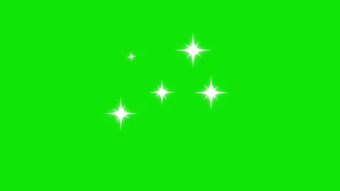 Twinkling stars Sparkle, Star blinking a... | Stock Video | Pond5