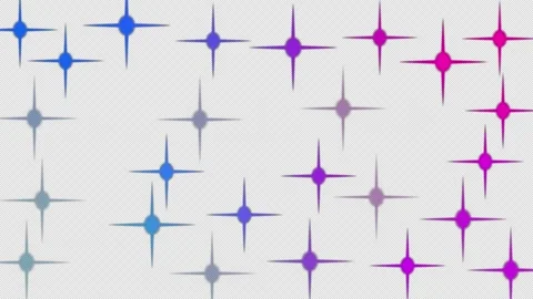 Twinkling vibrant colorful star animatio... | Stock Video | Pond5