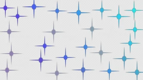 Twinkling vibrant colorful star animatio... | Stock Video | Pond5