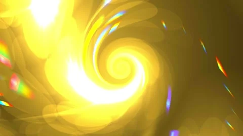 Twirl animation of prism orange color ba... | Stock Video | Pond5