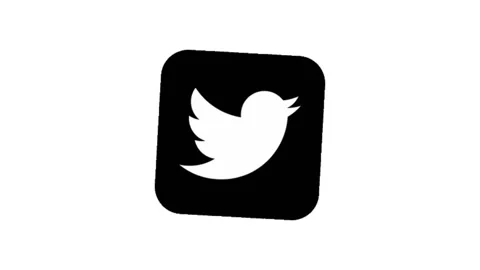 twitter icon background animated, logo s... | Stock Video | Pond5