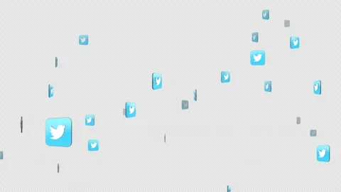 Twitter Logo Animation Stock Video Footage | Royalty Free Twitter Logo ...