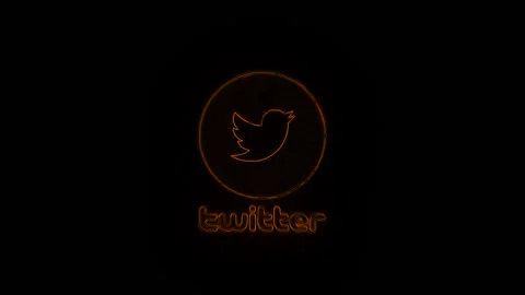 Twitter Logo Animation Stock Video Footage | Royalty Free Twitter Logo ...
