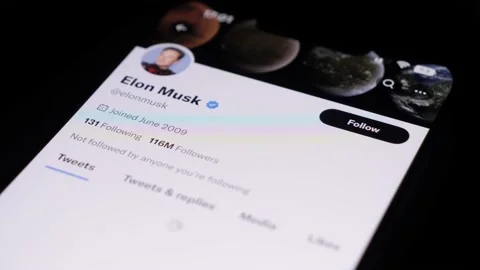 Twitter user, opening the app to follow ... | Stock Video | Pond5