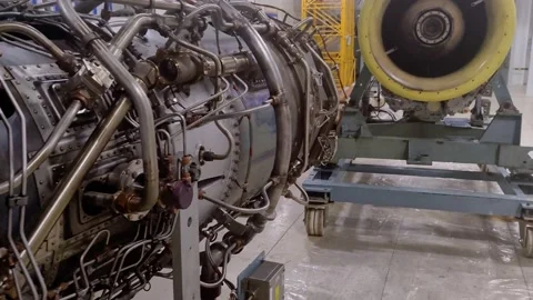 Two Aircraft Maintenance Stock Footage ~ Royalty Free Stock Videos | Pond5