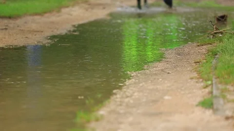 Kids Running Pool Stock Footage ~ Royalty Free Stock Videos | Pond5