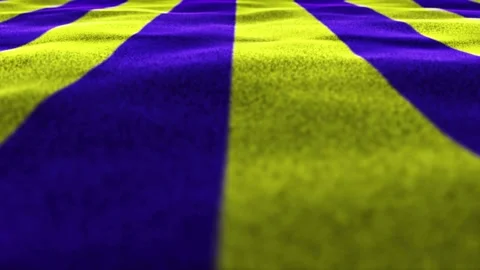 TWO COLORS Flag Animation, Yellow and Bl... | Stock Video | Pond5