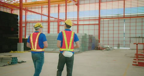 Construction Walk Through Stock Footage ~ Royalty Free Stock Videos | Pond5